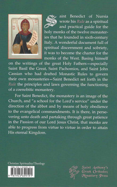 Monastic Rule St Benedict of Nursia – notofthisworldiconsandbooks.com