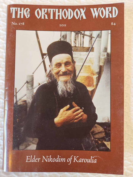 Orthodox Word 278 May-Jun 2011 – notofthisworldiconsandbooks.com