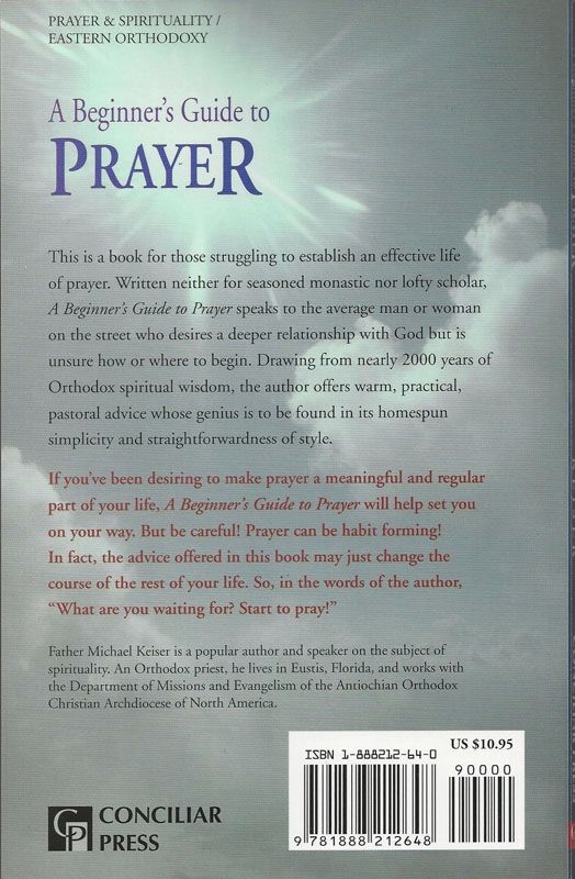 Beginners Guide to Prayer – notofthisworldiconsandbooks.com