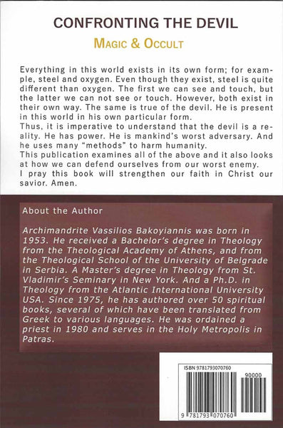 Confronting the Devil Magic and the Occult, By Vassilios Bakoyiannis ...