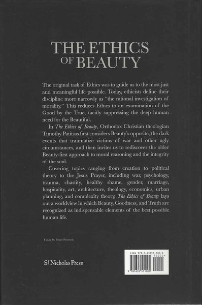 The Ethics of Beauty. By Timothy G. Patitsas ...