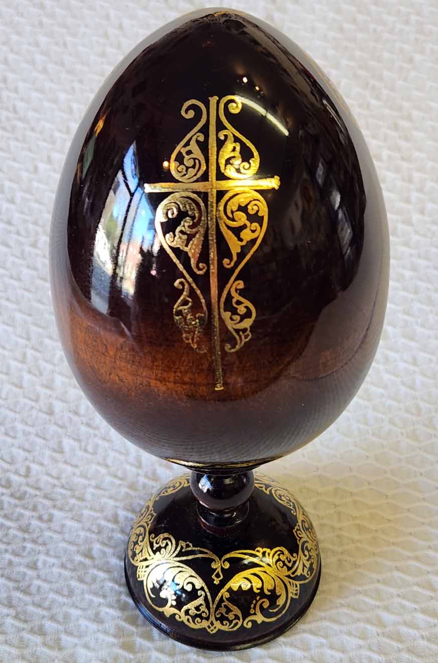An Icon Egg St Nicholas Hand Painted – notofthisworldiconsandbooks.com